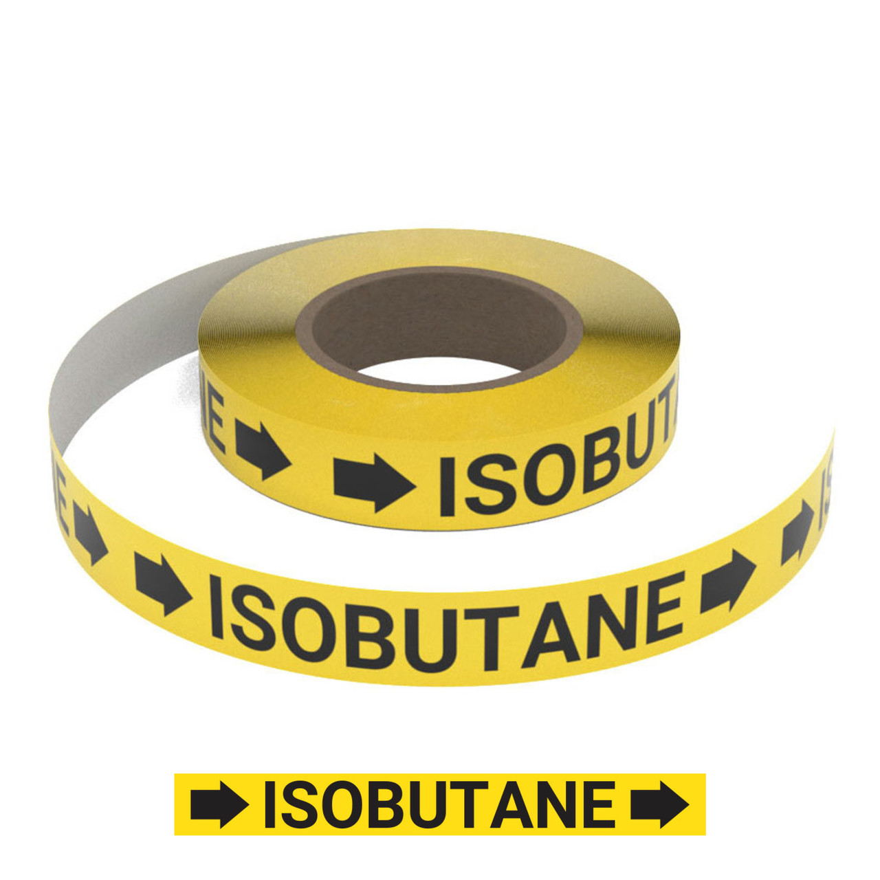 Isobutane - Smart Stripe Inline Pipe Marking Roll | Creative Safety Supply