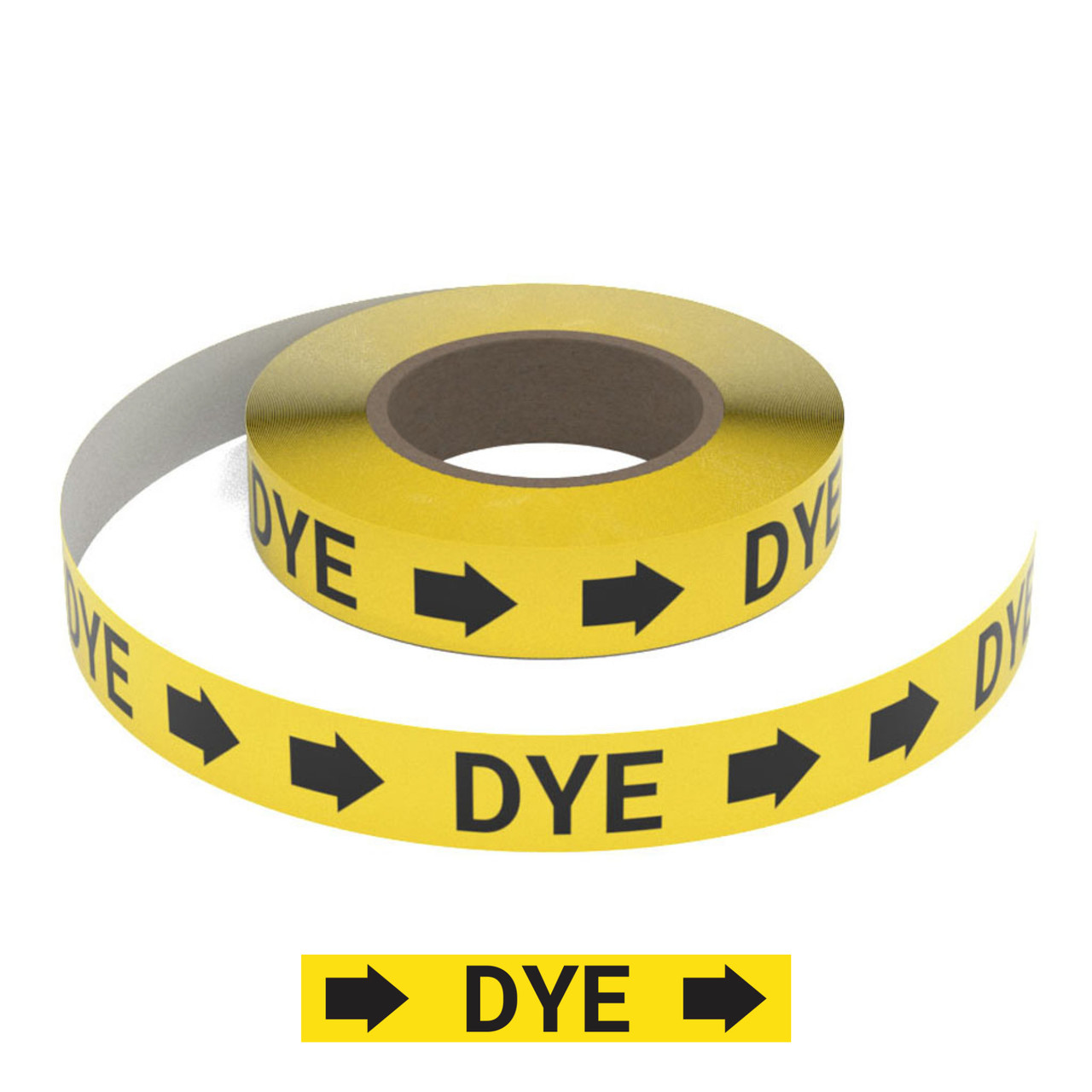 Dye (Yellow) - Smart Stripe Inline Pipe Marking Roll | Creative Safety ...