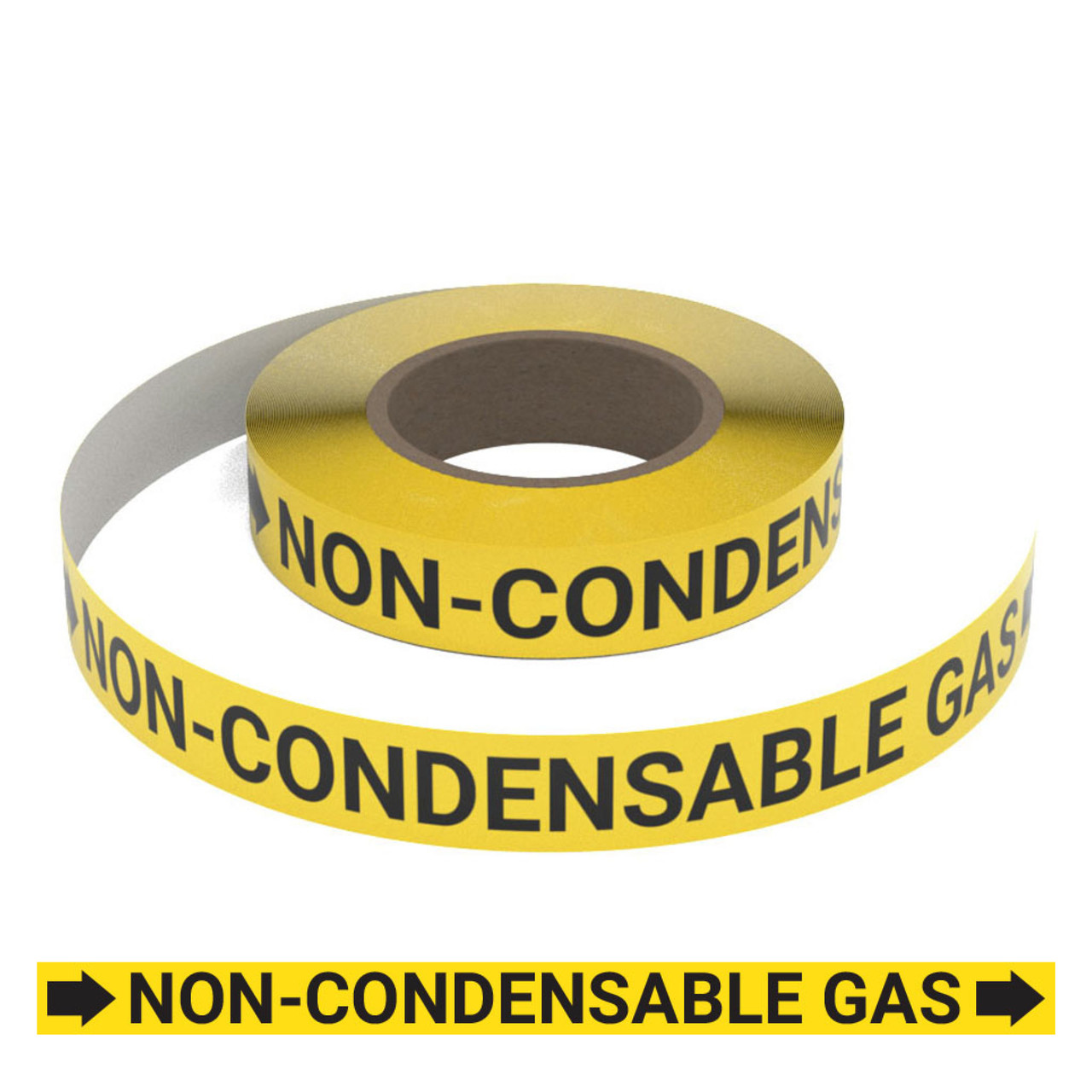 Non-Condensable Gas - Smart Stripe Inline Pipe Marking Roll | Creative ...