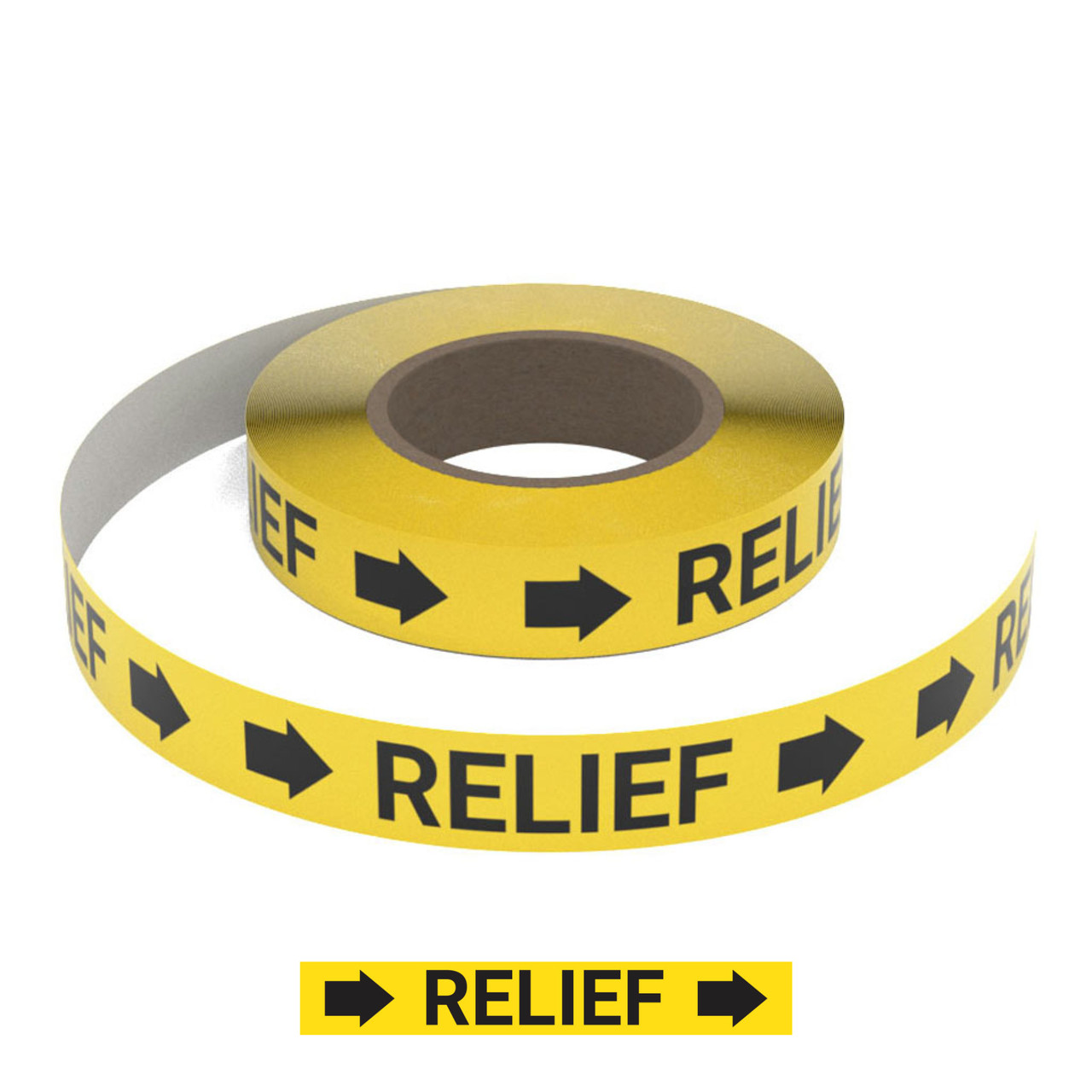 Relief - Smart Stripe Inline Pipe Marking Roll | Creative Safety Supply