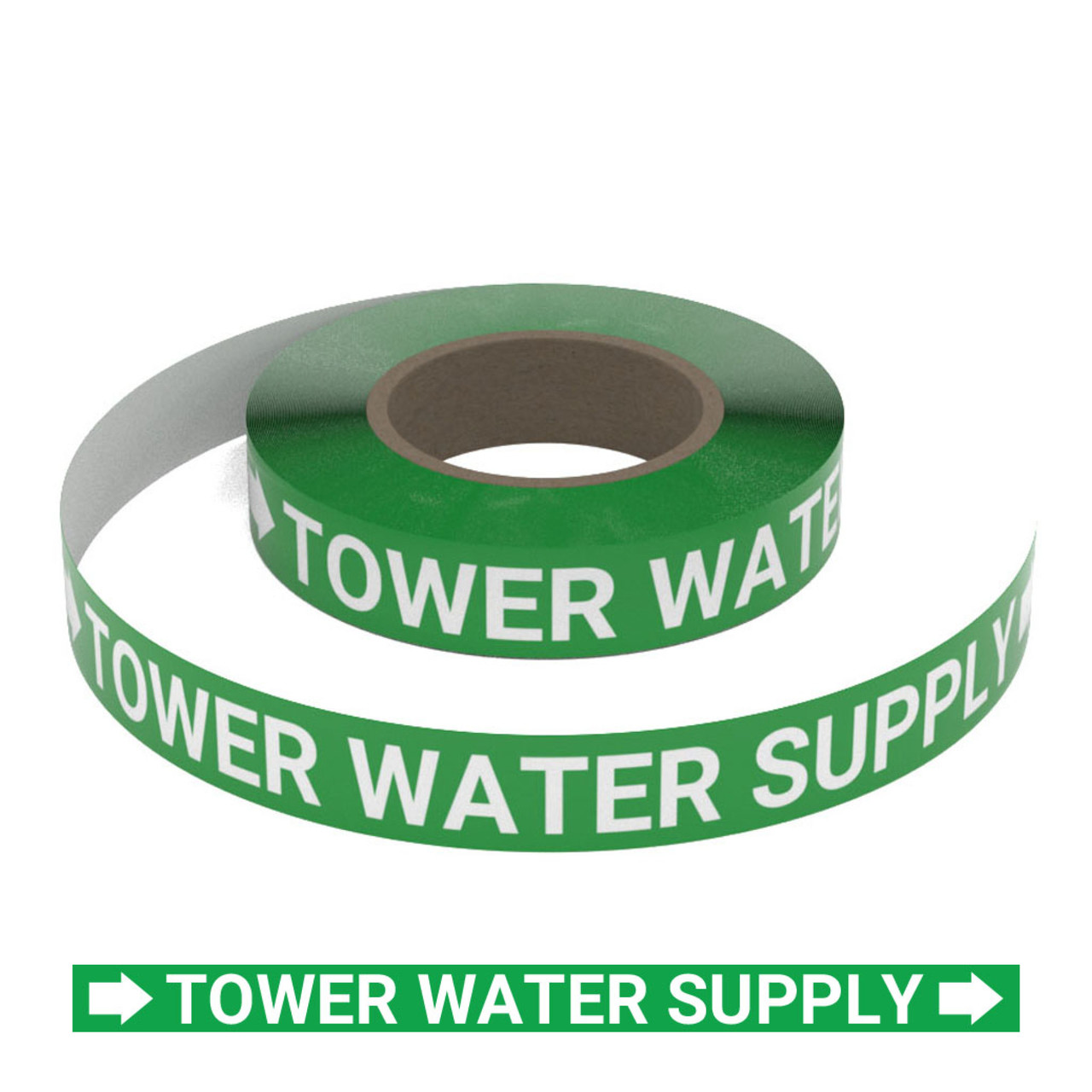 Tower Water Supply - Smart Stripe Inline Pipe Marking Roll | Creative ...