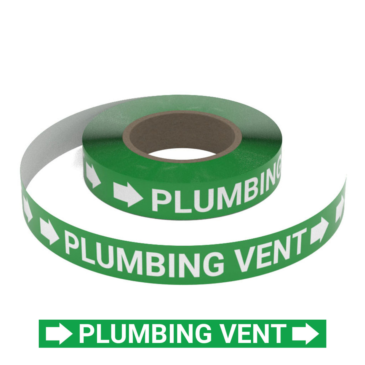 Plumbing Vent - Smart Stripe Inline Pipe Marking Roll | Creative Safety ...
