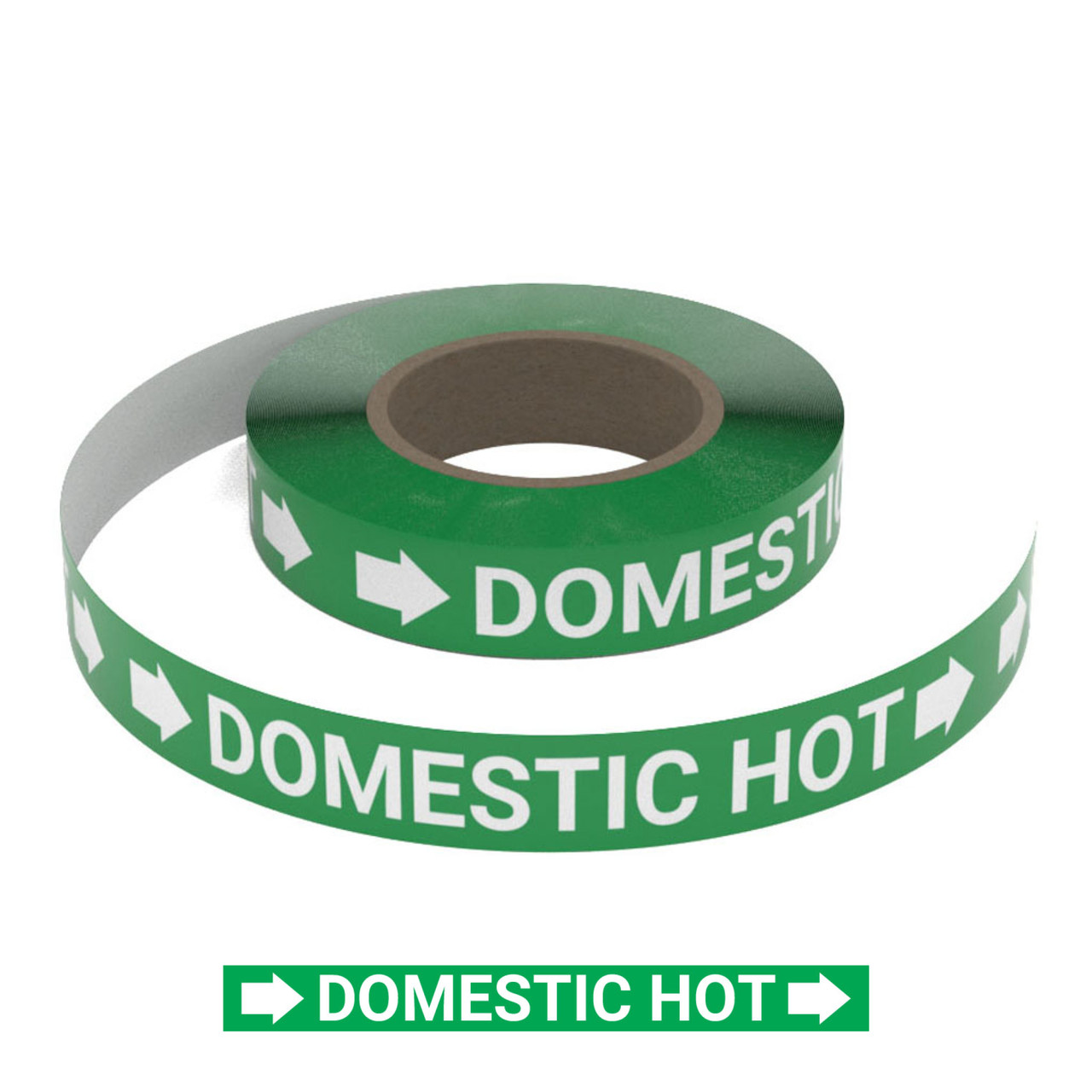 Domestic Hot - Smart Stripe Inline Pipe Marking Roll | Creative Safety ...