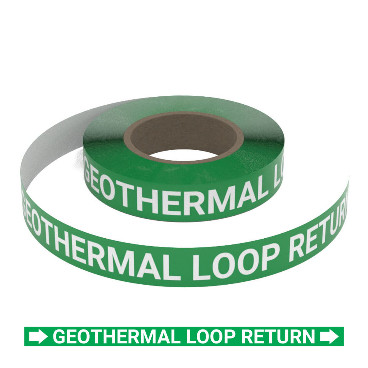 Geothermal Loop Return - Smart Stripe Inline Pipe Marking Roll ...