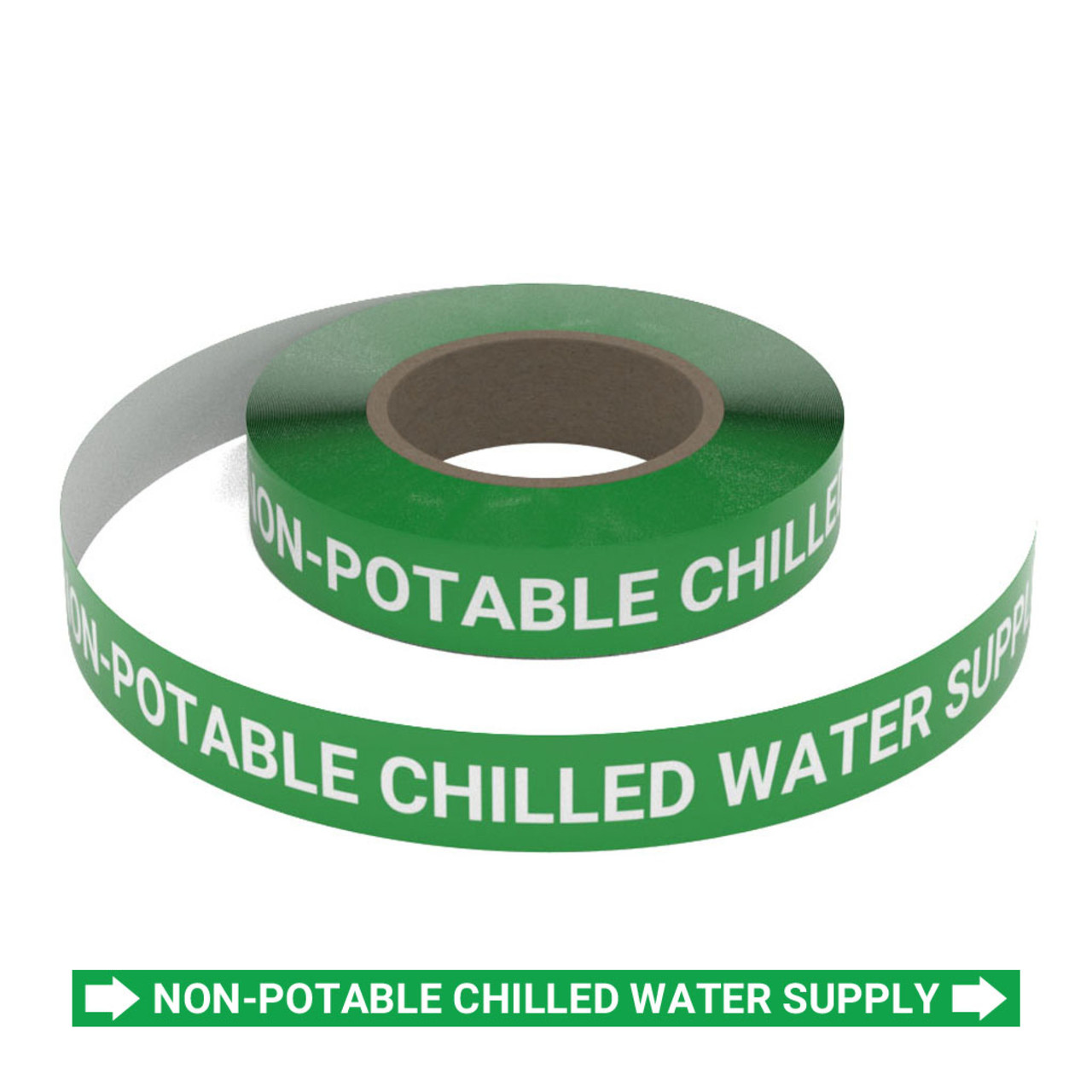 Non-Potable Chilled Water Supply - Smart Stripe Inline Pipe Marking ...