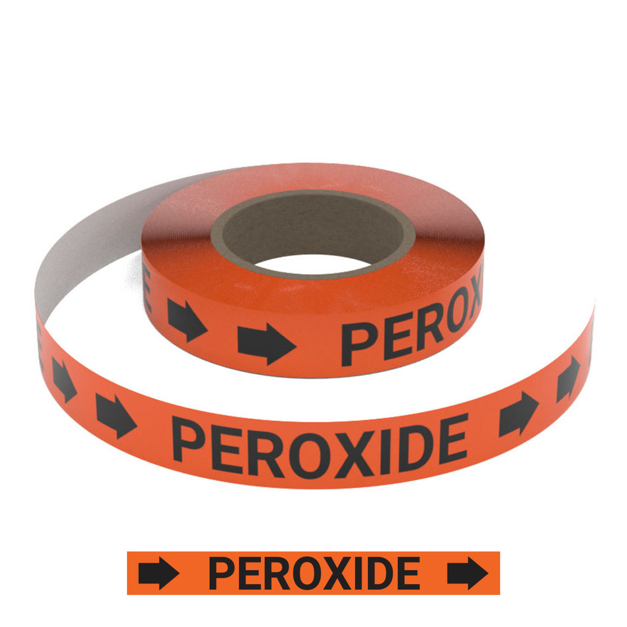 Peroxide - Smart Stripe Inline Pipe Marking Roll | Creative Safety Supply