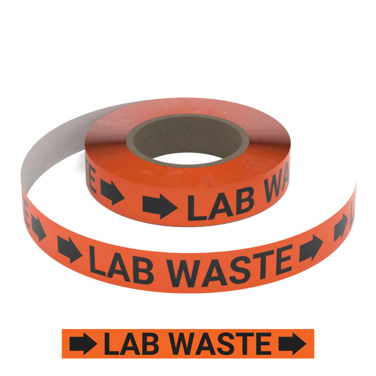 Lab Waste - Smart Stripe Inline Pipe Marking Roll | Creative Safety Supply
