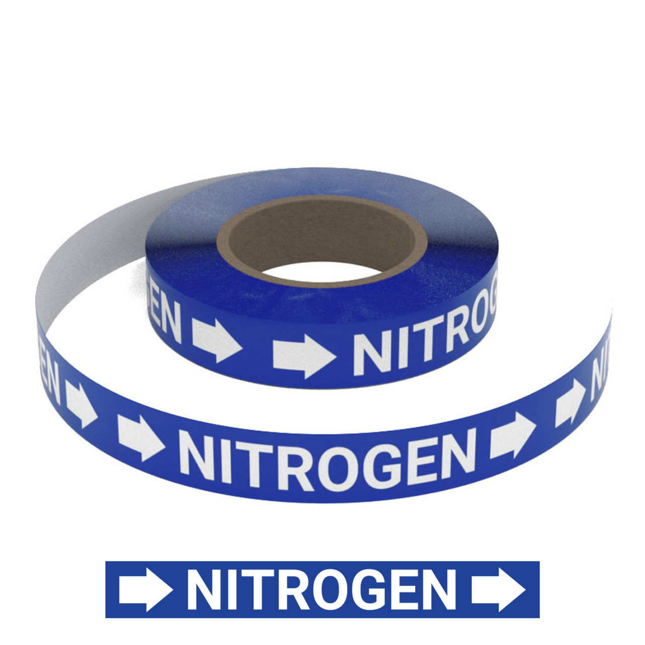 Nitrogen - Smart Stripe Inline Pipe Marking Roll | Creative Safety Supply