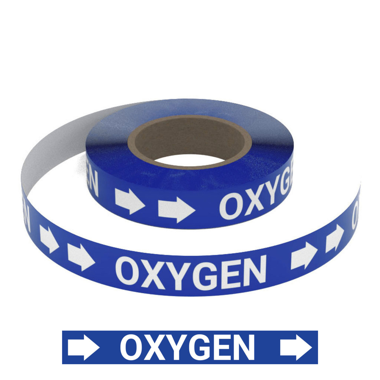 Oxygen - Smart Stripe Inline Pipe Marking Roll | Creative Safety Supply