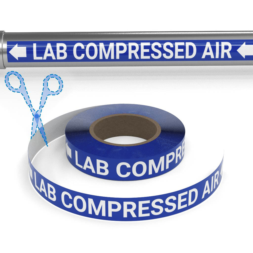 Lab Compressed Air - Smart Stripe Inline Pipe Marking Roll | Creative ...