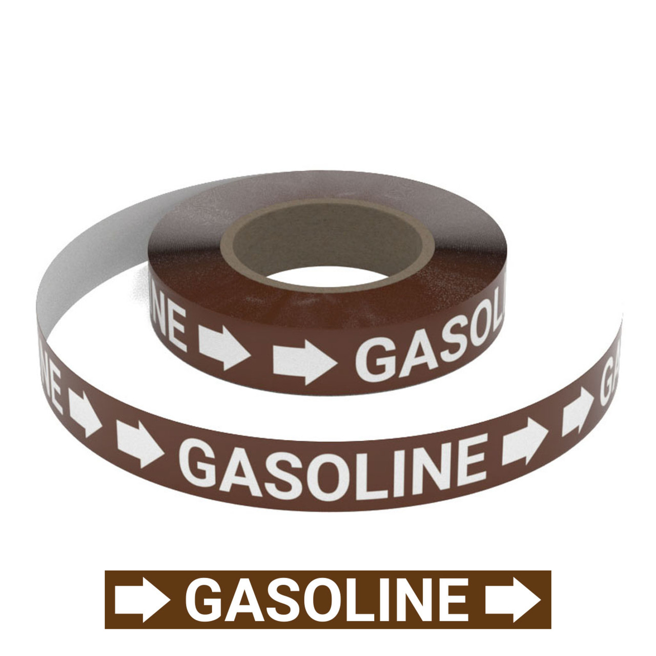 Gasoline - Smart Stripe Inline Pipe Marking Roll | Creative Safety Supply