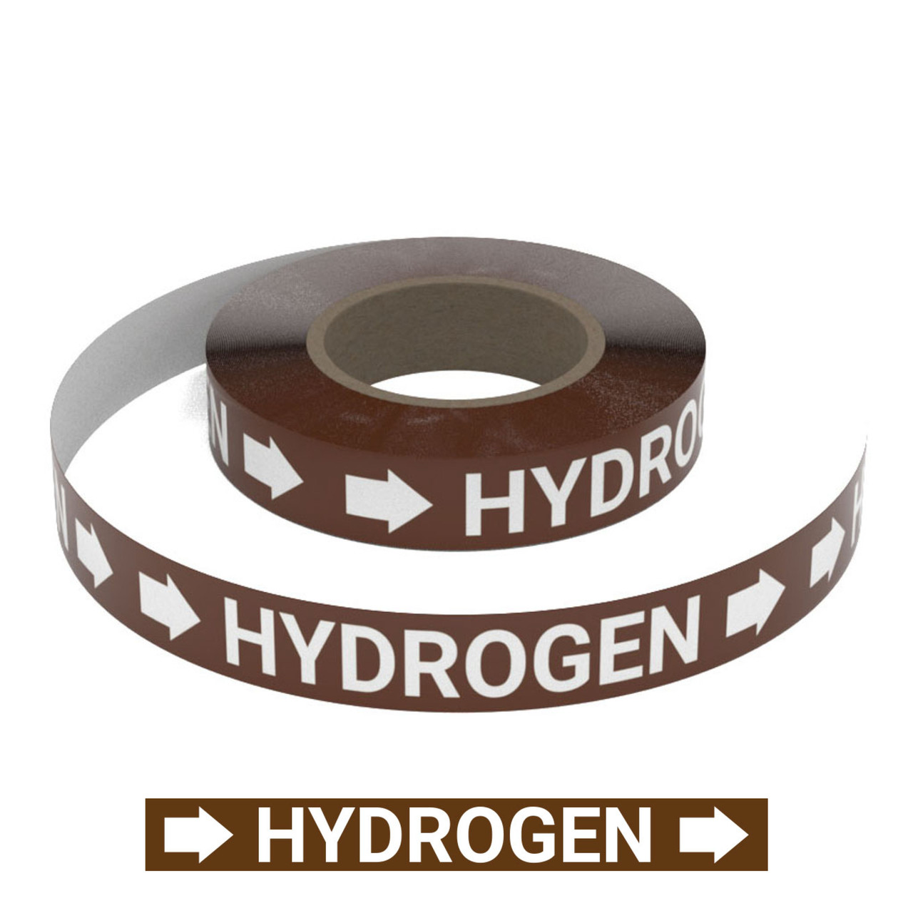 Hydrogen - Smart Stripe Inline Pipe Marking Roll | Creative Safety Supply