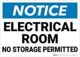 No Storage Signs | Creative Safety Supply