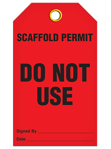 Scaffold Do Not Use Tag