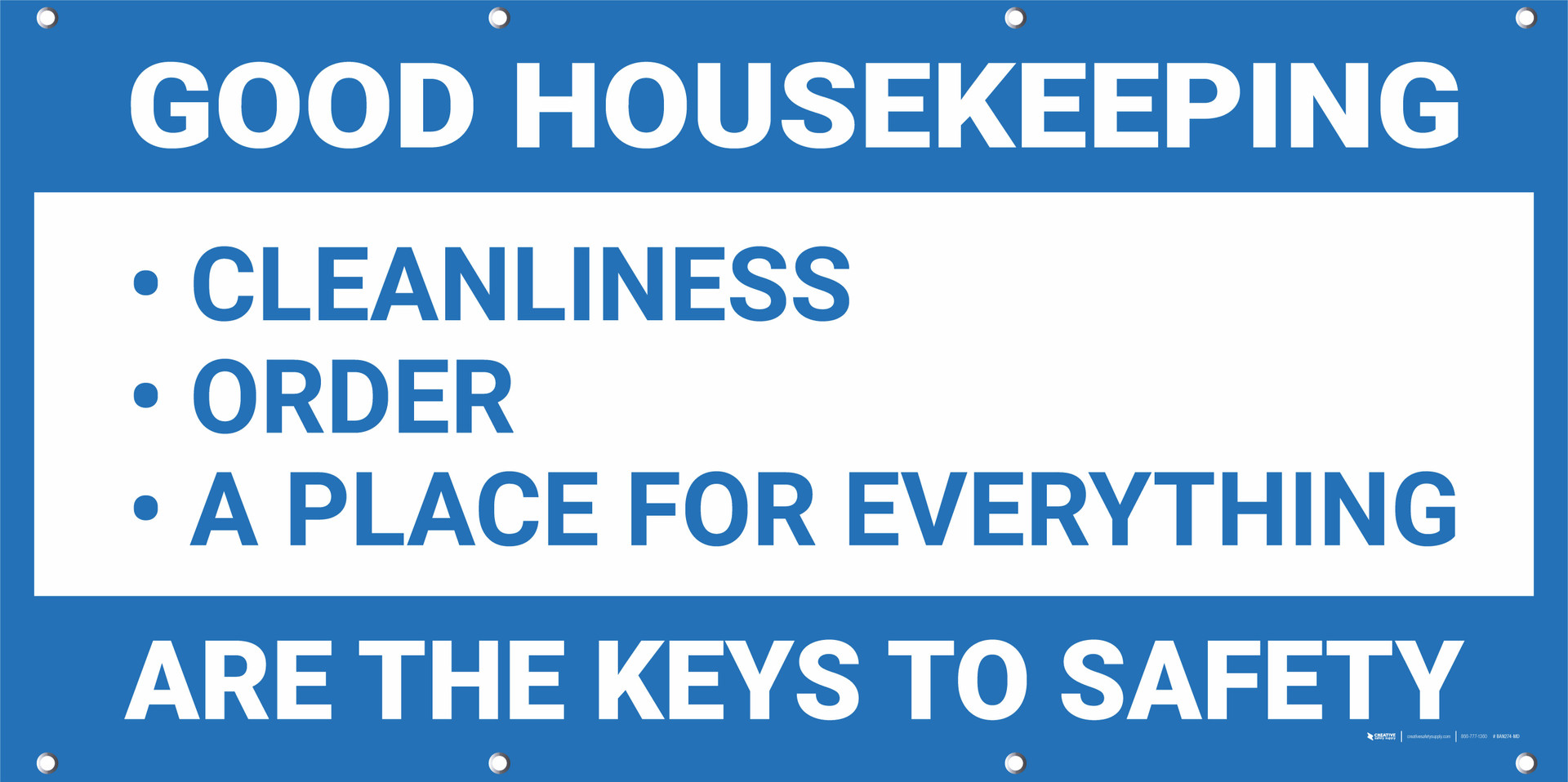 Good Housekeeping The Keys To Safety Banner
