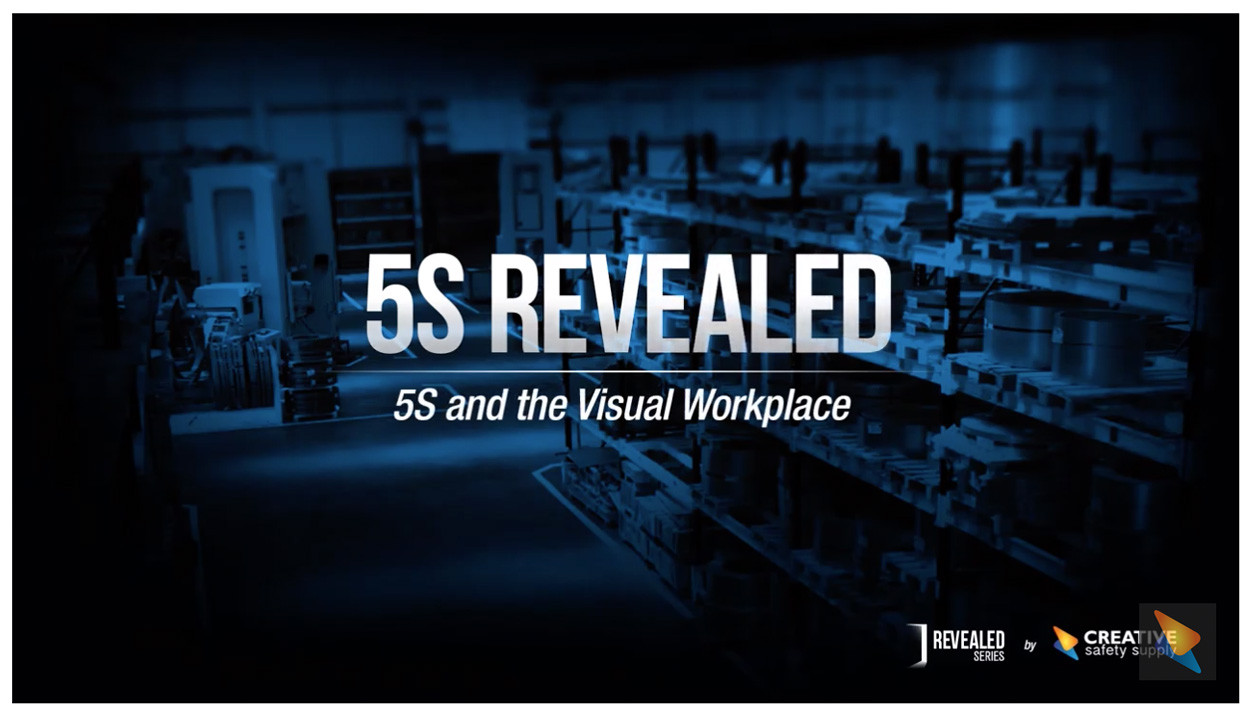 5S Revealed - 5S And The Visual Workplace Training Video | Creative ...