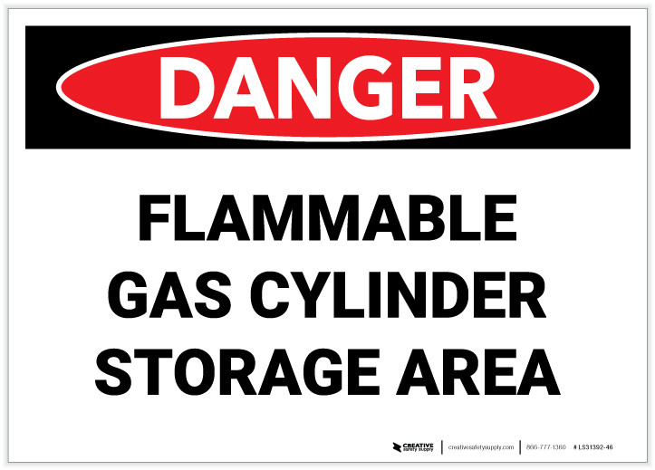 Flammable Labels | Creative Safety Supply