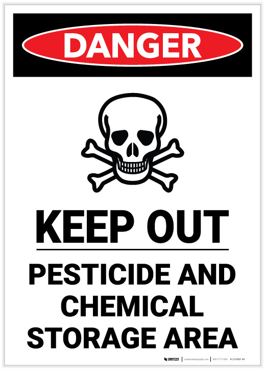 Chemical Danger Labels | Creative Safety Supply