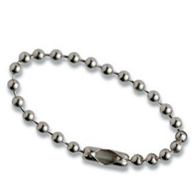 Stainless Steel Bead Chain Valve Tag Fastener | Creative Safety Supply