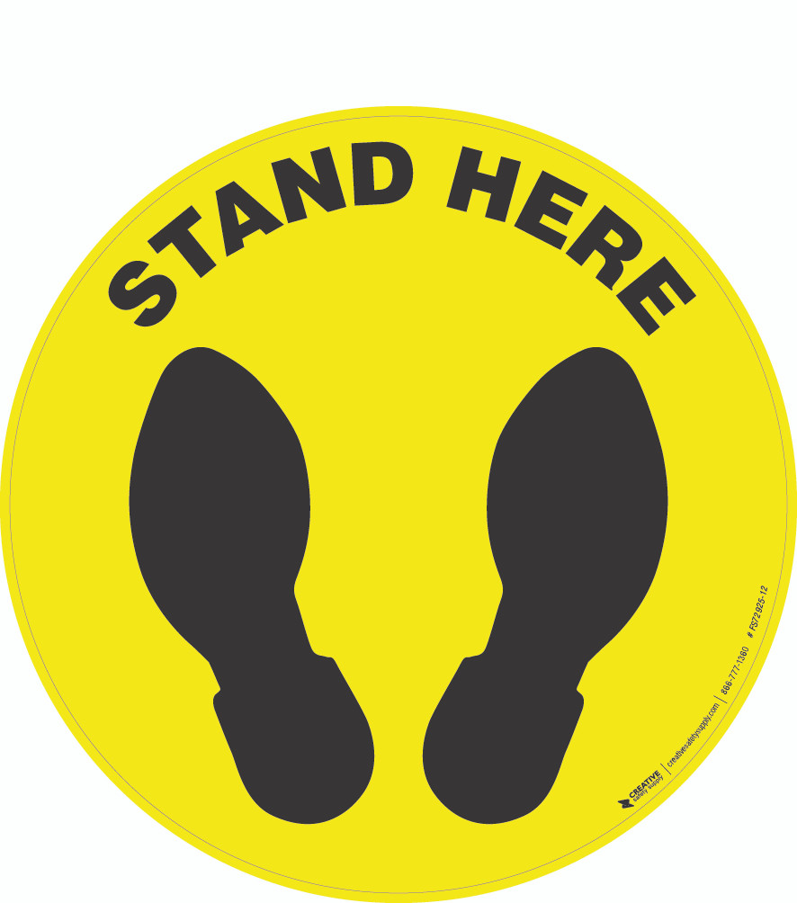 Custom Floor and Wall Signs - You design it. We create it. No extra charge!