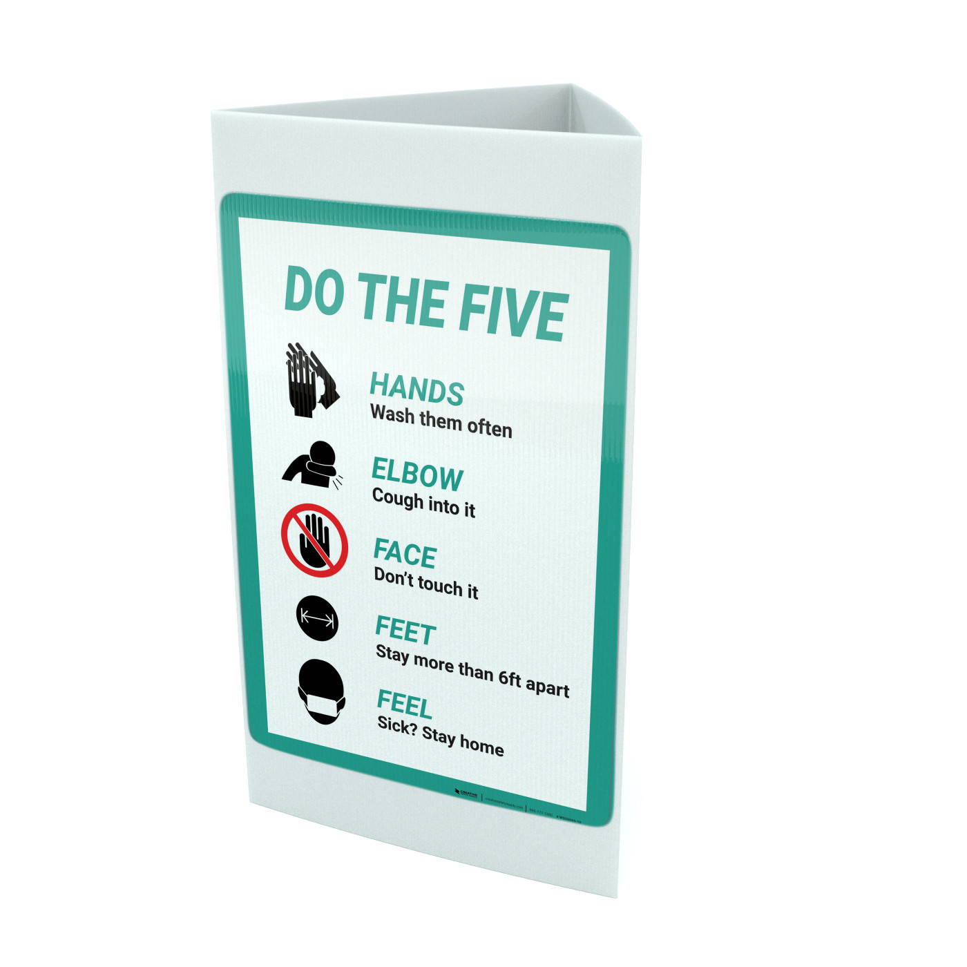 Tri-fold Signs | Creative Safety Supply