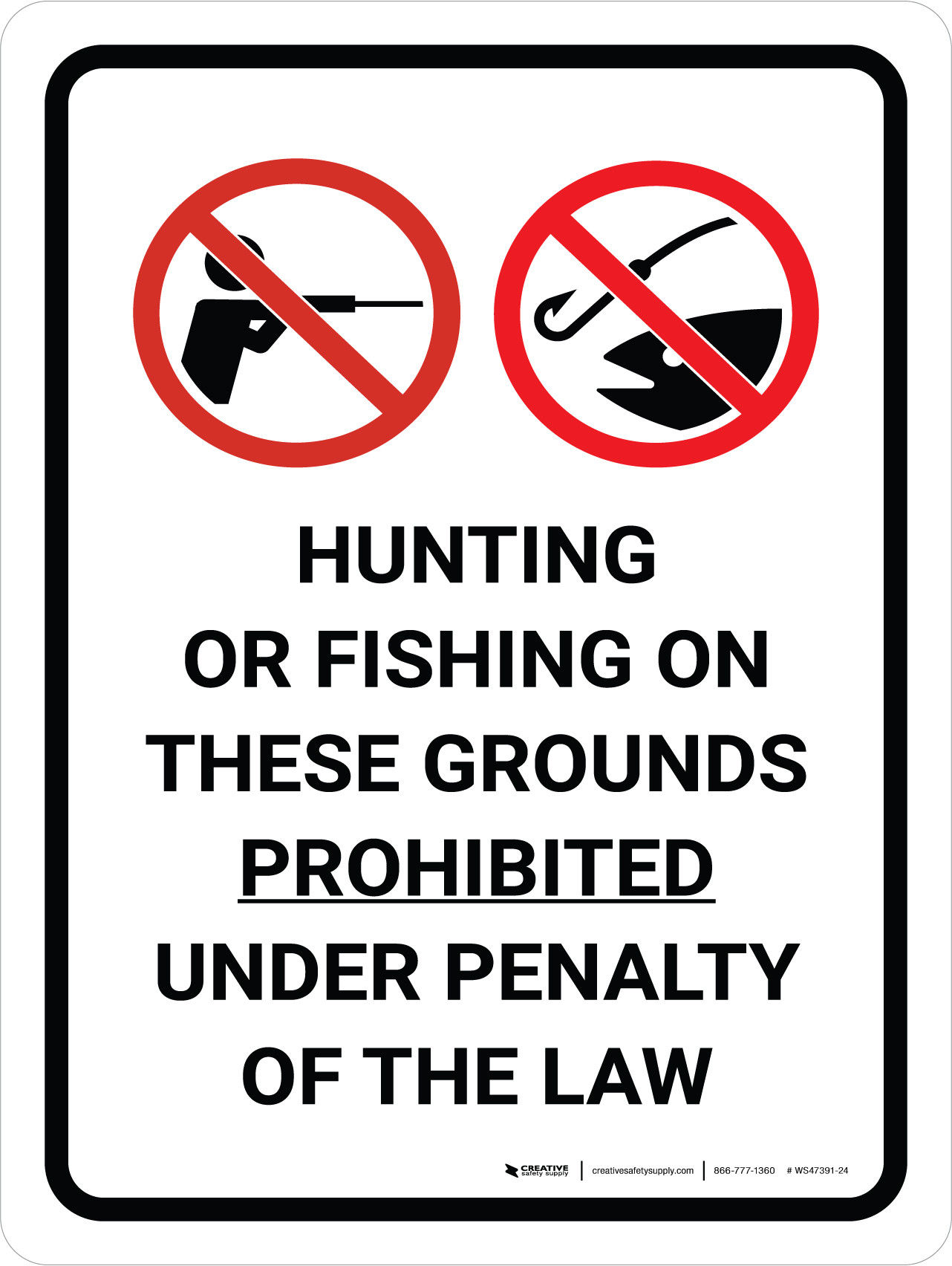 No Hunting Signs | Creative Safety Supply
