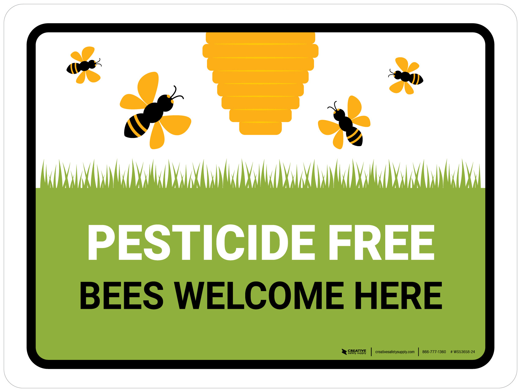 Bee Signs | Creative Safety Supply