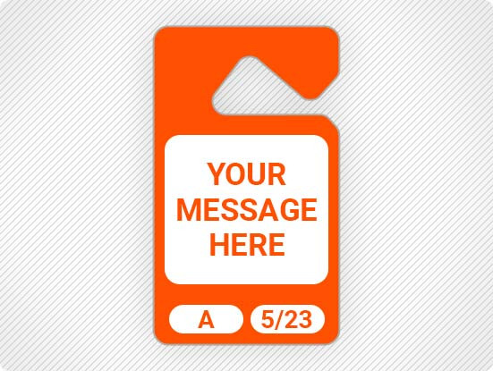 Custom Parking Permit Hang Tag | Creative Safety Supply