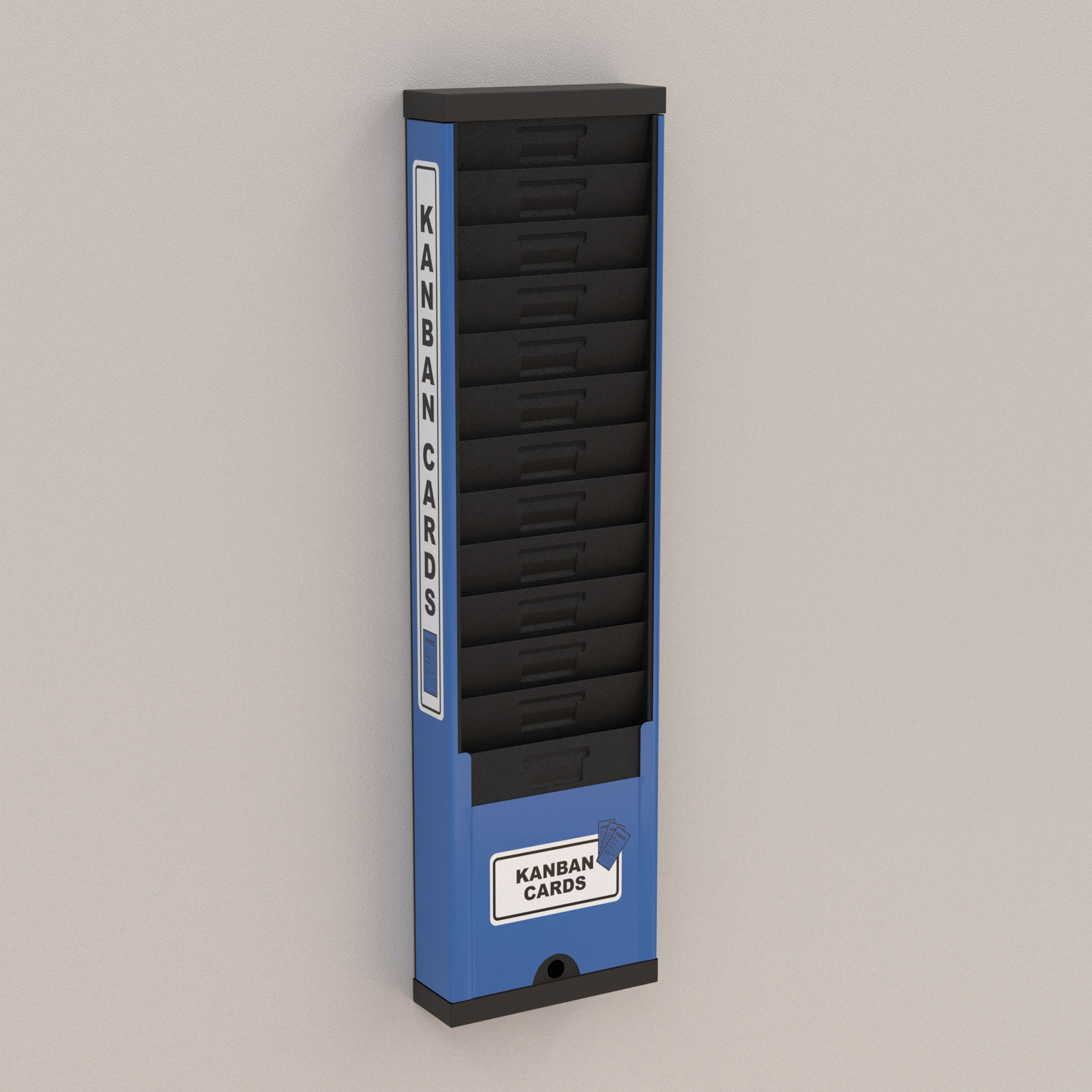 Kanban Card Rack - Blue | Creative Safety Supply