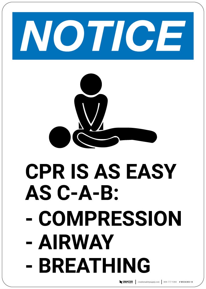 CPR Signs | Creative Safety Supply