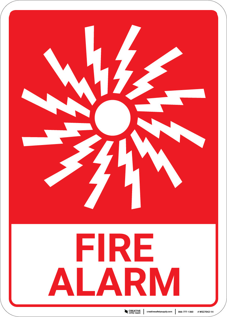 Security Alarm Signs | Creative Safety Supply