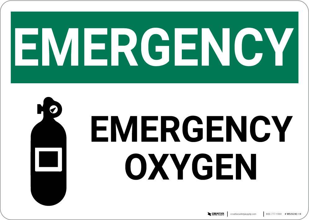 Oxygen Storage Signs | Creative Safety Supply