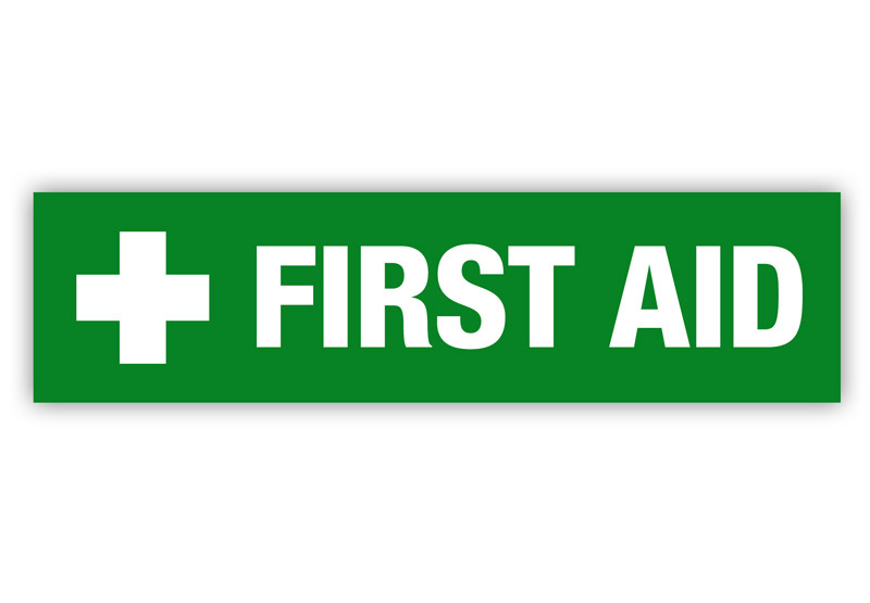 First Aid Label