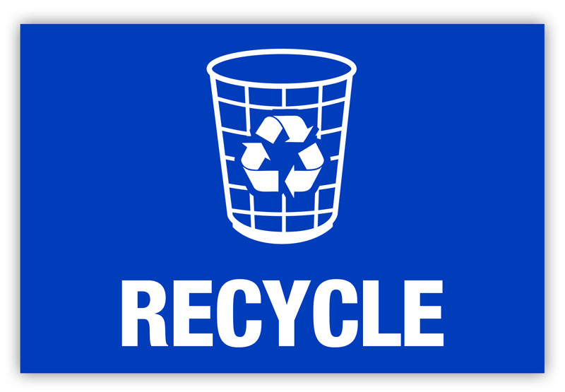 Recycle Label | Creative Safety Supply