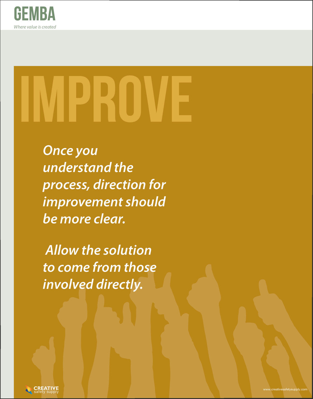 5S Posters | Creative Safety Supply
