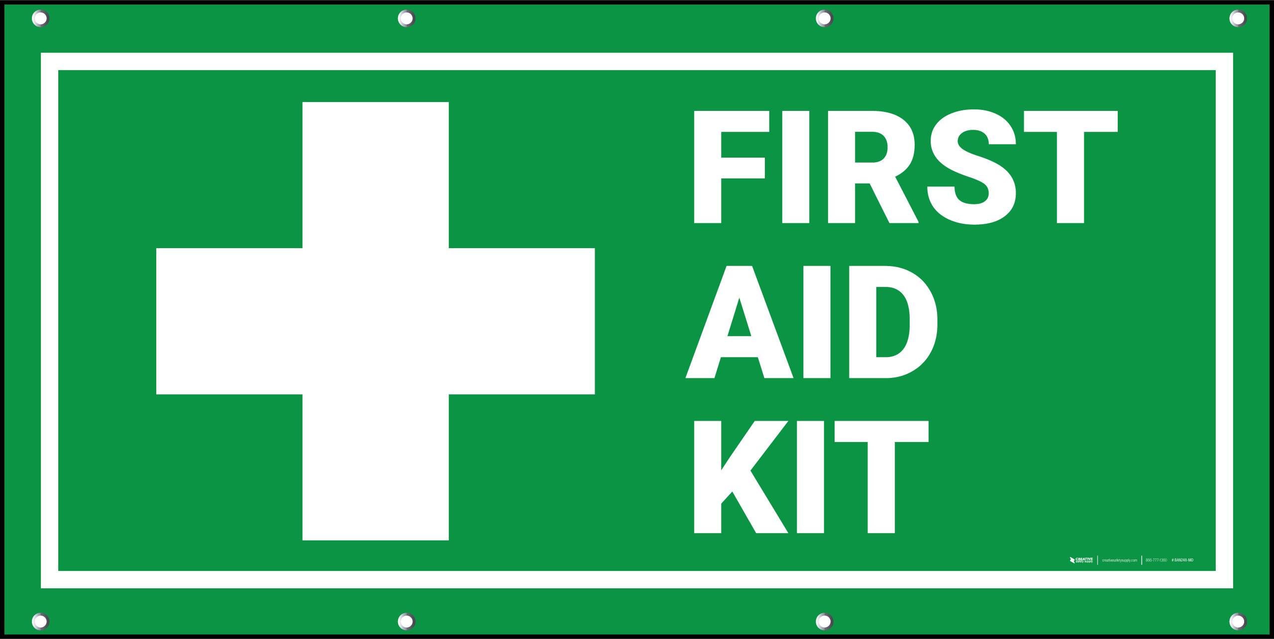 First Aid Kit Banner