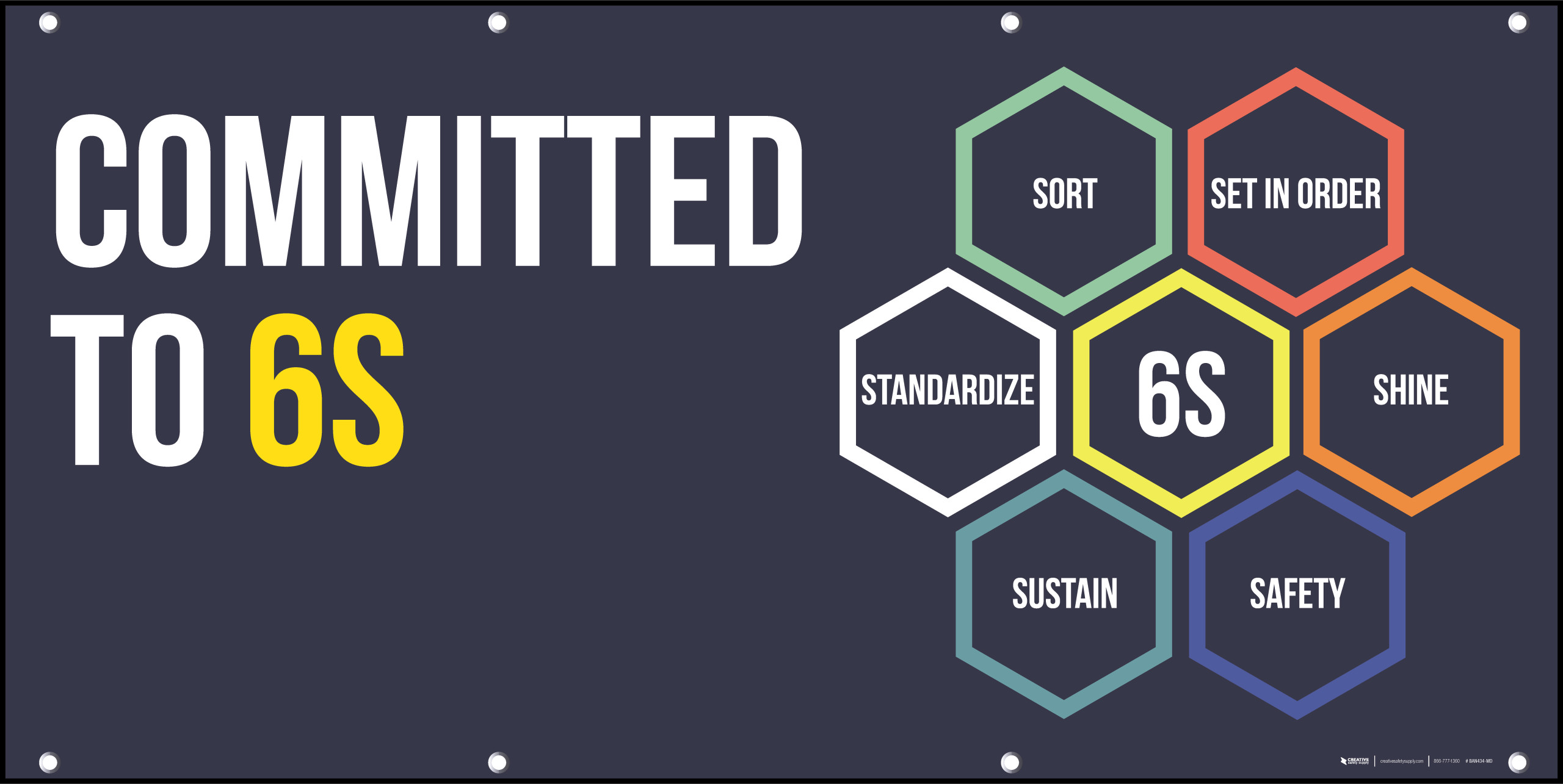 Committed To 6S Banner