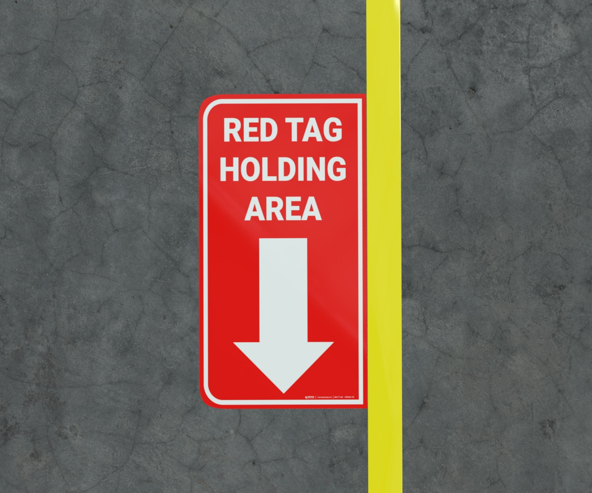 5S Red Tag Signs | Creative Safety Supply