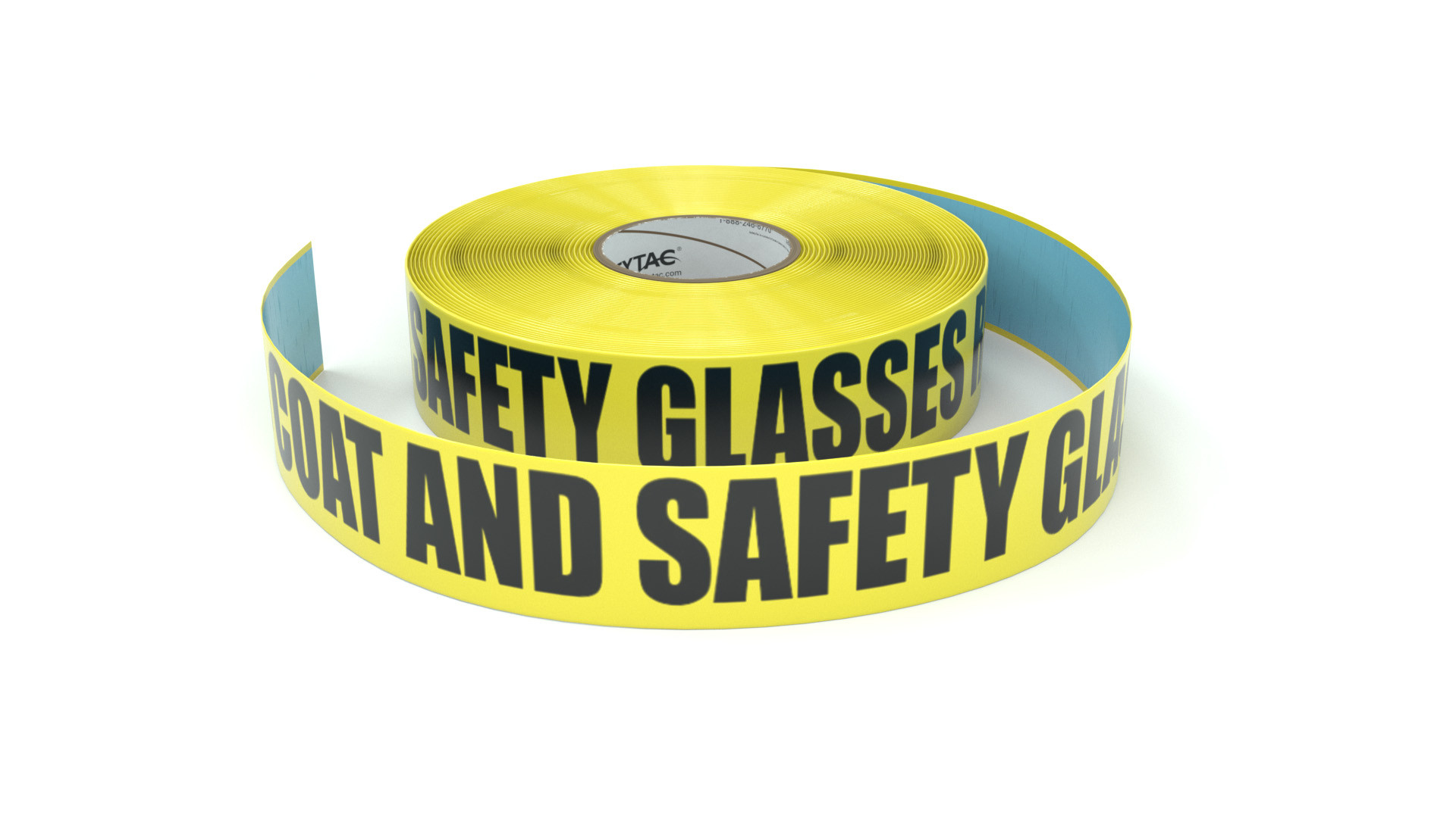 Lab Coat and Safety Glasses Required - Inline Printed Floor Marking ...