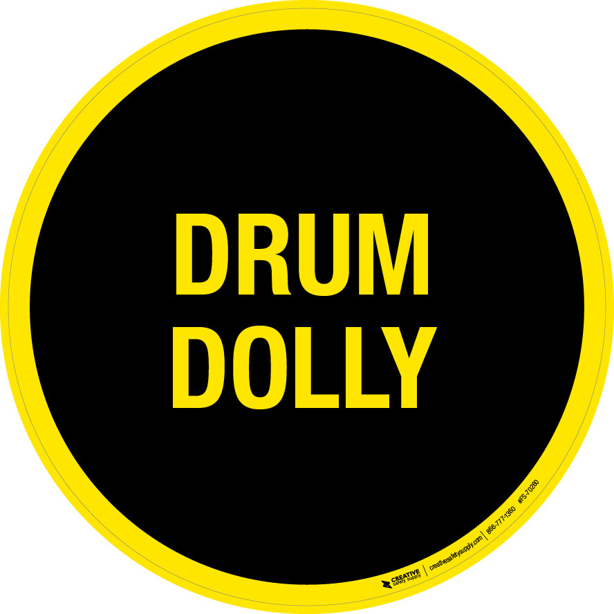 Drum Signs | Creative Safety Supply