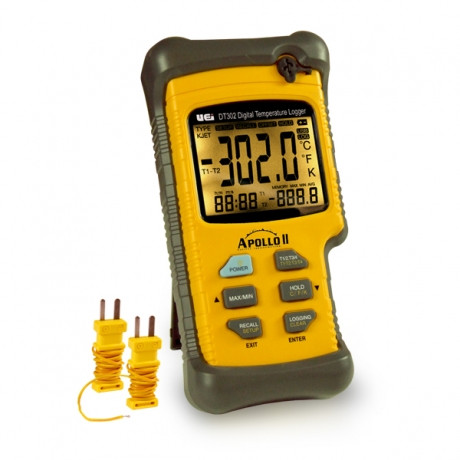 UEI Dual Input Digital Logging Thermometer | Creative Safety Supply