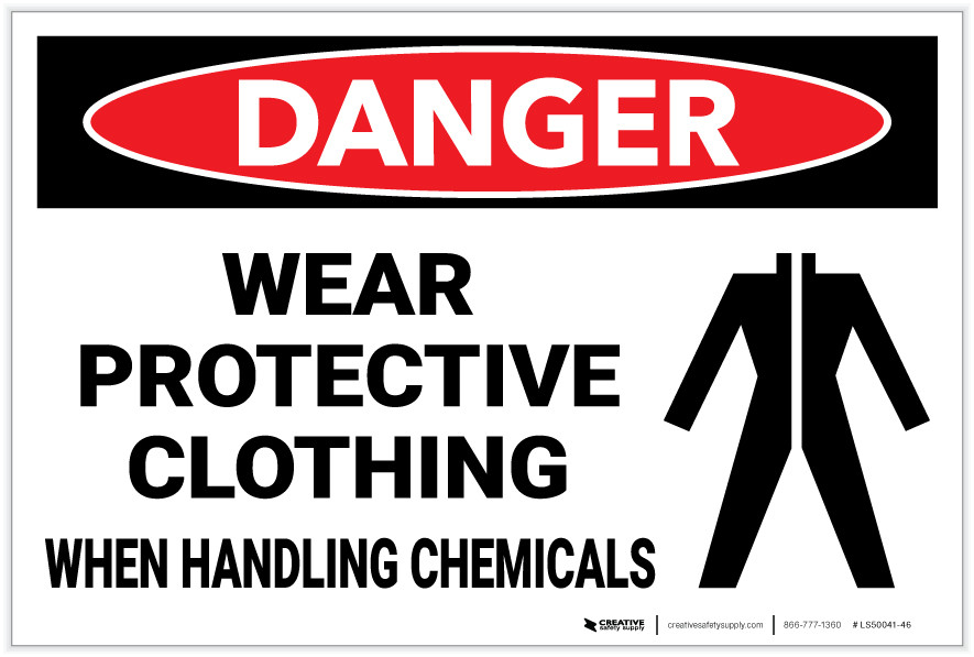 Chemical Danger Labels | Creative Safety Supply