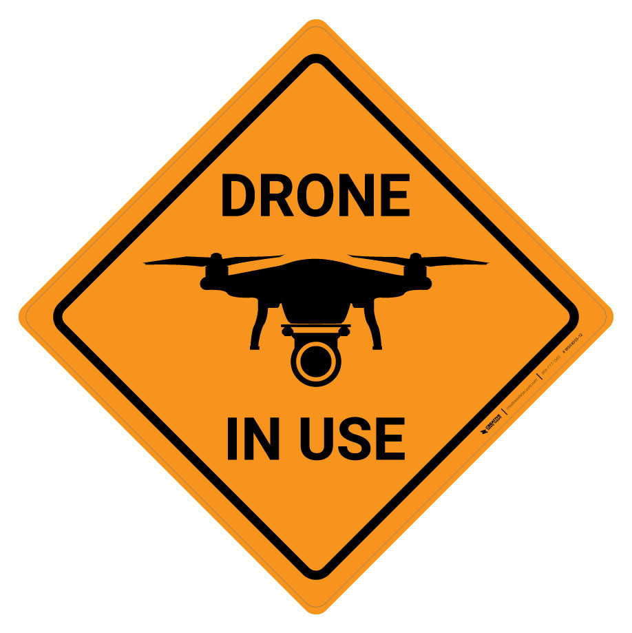 Drone Zone & No Drone Signs | Creative Safety Supply