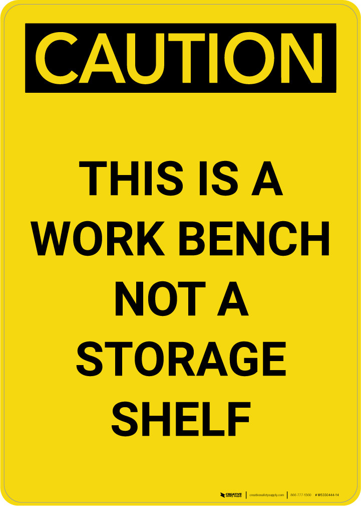 No Storage Signs | Creative Safety Supply