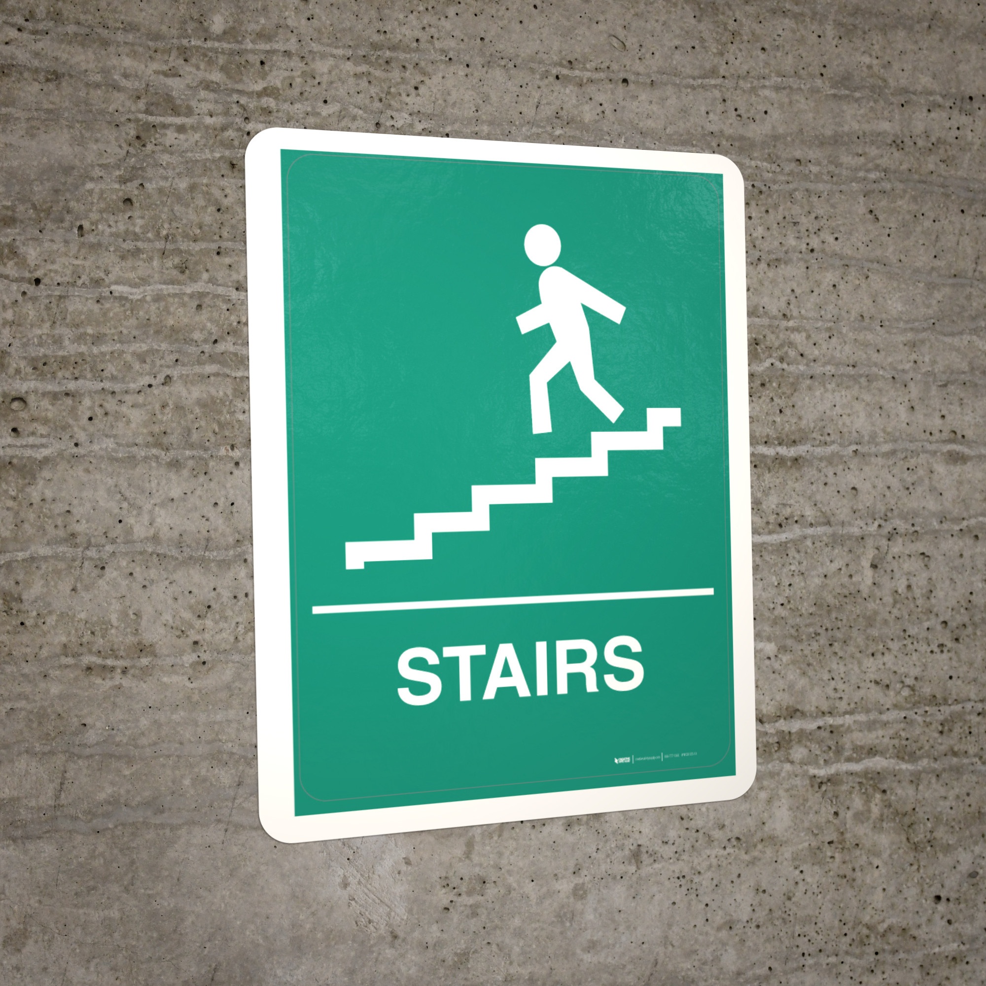 Stairs - Wall Sign | Creative Safety Supply