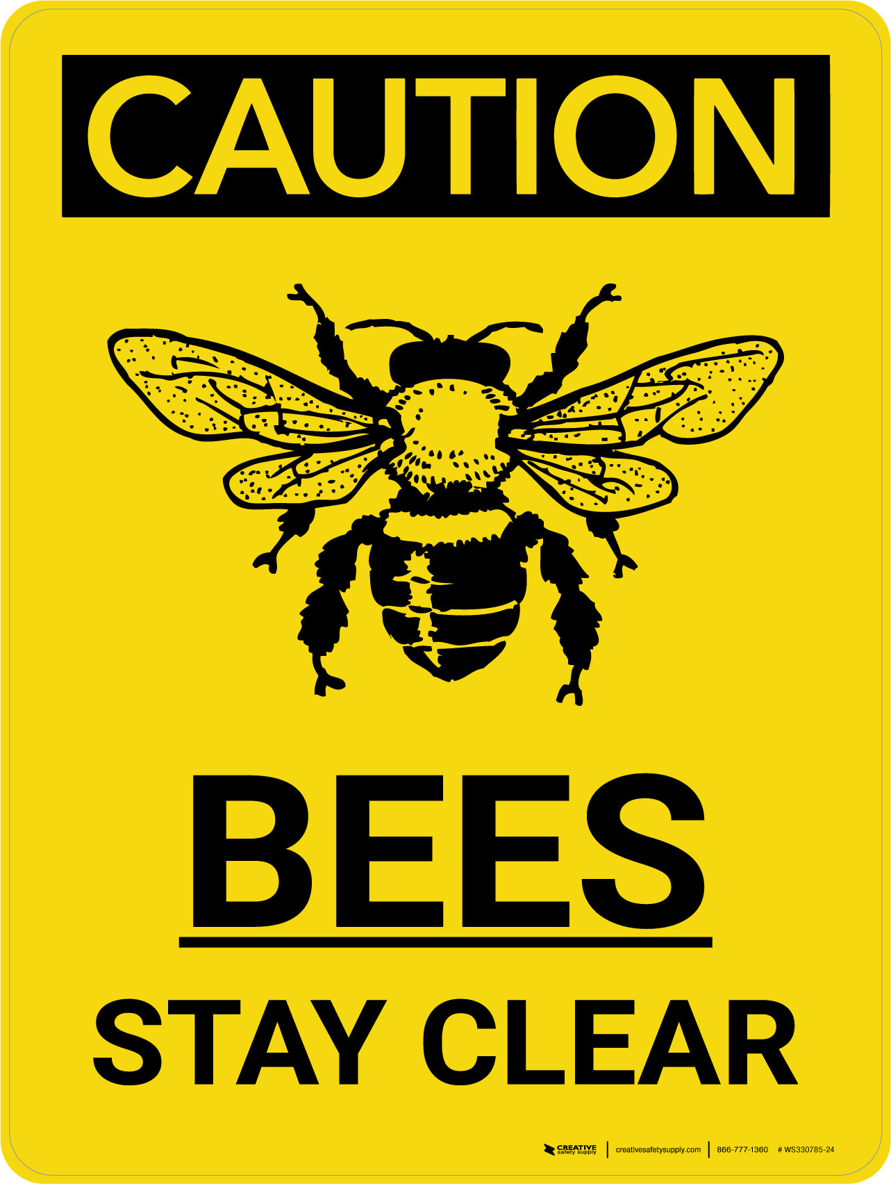 Bee Signs | Creative Safety Supply