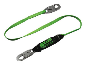 Miller HP Shock-Absorbing Lanyard with SofStop | Creative Safety Supply
