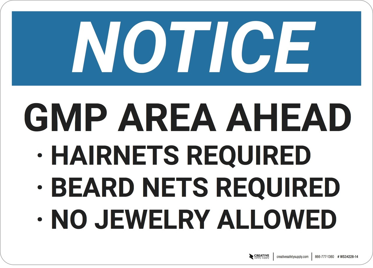 Gmp Signs | Creative Safety Supply