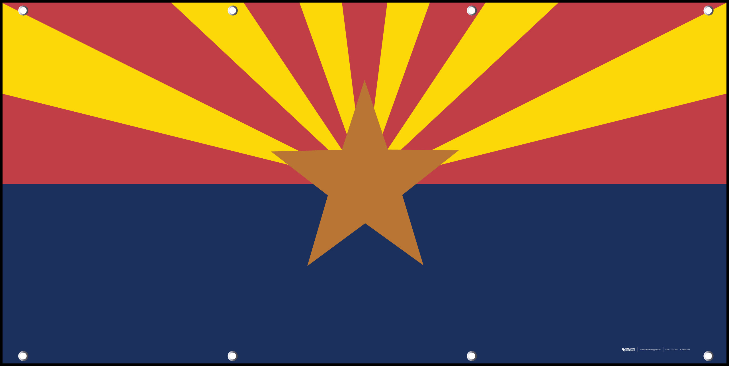 Arizona State Flag - Banner | Creative Safety Supply