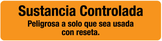 Controlled Substance Dangerous Unless Used As Directed (Spanish ...